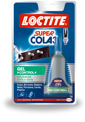 Cola Loctite Super Cola 3 Control Gel 3g [Ref.: 40752]