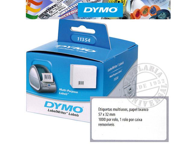 Etiqueta Dymo 11354 (S0722540) 57x32mm Branco [Ref.: 46192]