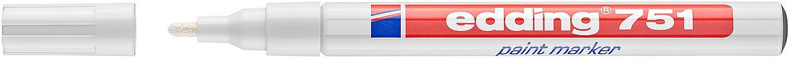 Marcador Edding 751-49 Branco [Ref.: 59257]