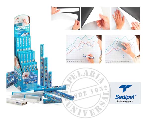 Quadro Branco Sadipal 60x90cm 06512 (20 Fls Picotado) Xadrêz [Ref.: 66760]