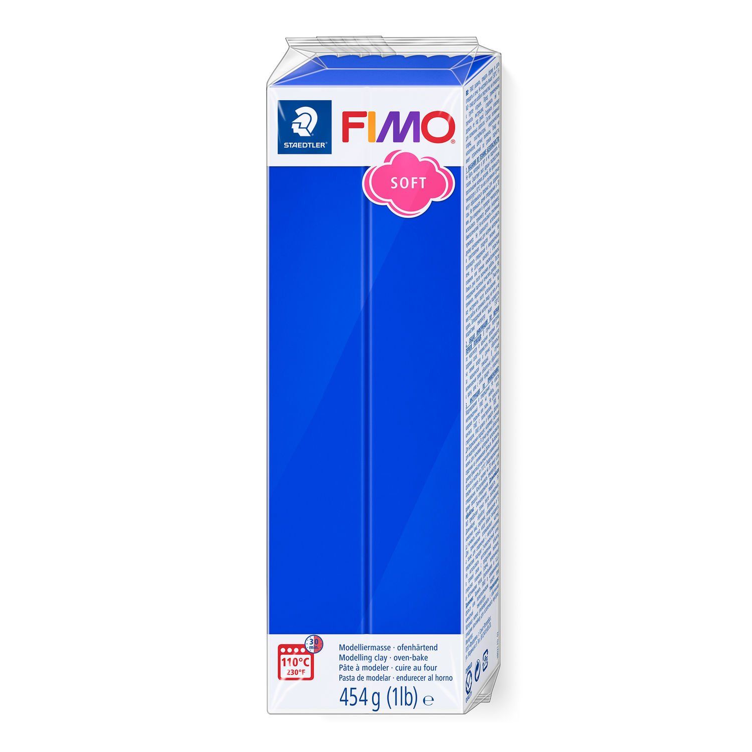 Massa Modelar Fimo SOFT 8021 -33 454g Azul Brilhante [Ref.: 69512]