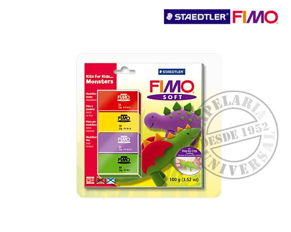 Conjunto Fimo 8034 11 LZ04 (Kits for Kids) Monstros [Ref.: 69517]