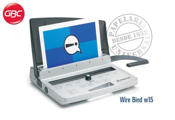 Máquina Encadernar GBC WireBind W15 (Passo 3:1) [Ref.: 74161]