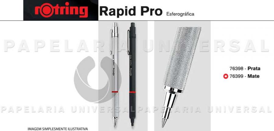 Esferográfica Rotring Rapid PRO 1904292 Preto Mate [Ref.: 76399]