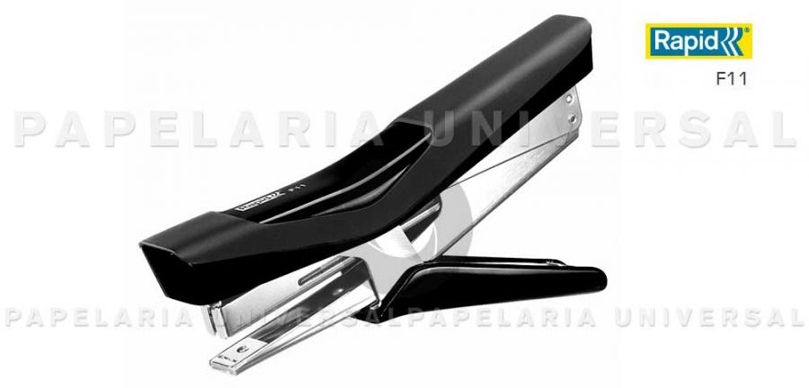 Alicate Agrafar Rapid F11 Fashion Preto (Agrafes 10) [Ref.: 78387]