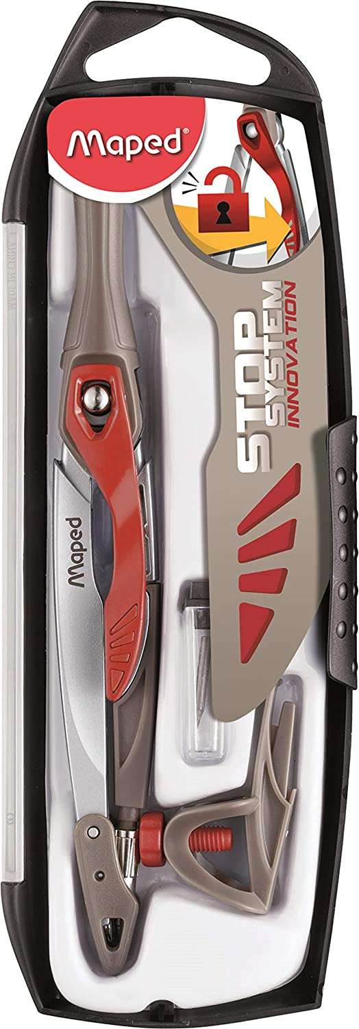 Compasso Maped 196310 Stop System (3 peças) [Ref.: 80774]