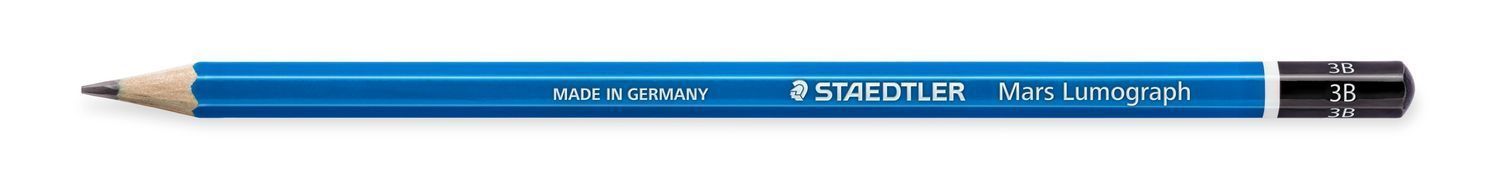 Lápis Grafite Staedtler Mars Lumograph 100-3B [Ref.: 10567]