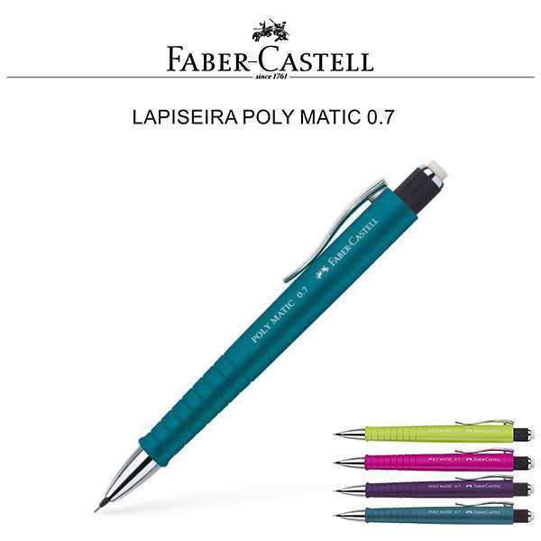 Lapiseira Faber-Castell Poly Matic 133355 0,7mm Azul [Ref.: 97024]