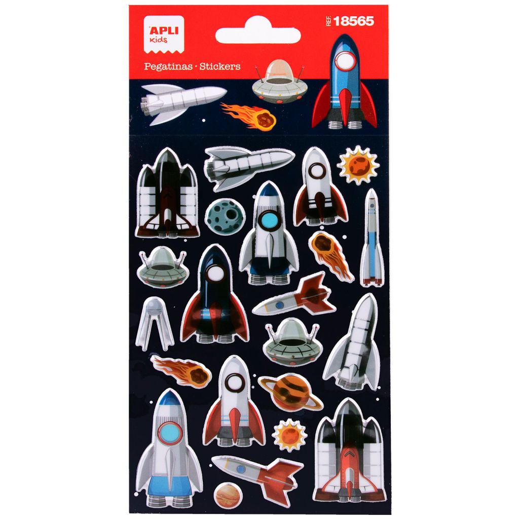 Stickers Adesivos Apli 18565 Naves Espaciais [Ref.: 108146]