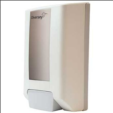 Saboneteira Diversey P/ Liq., Espuma, Gel Branco [Ref.: 109505]