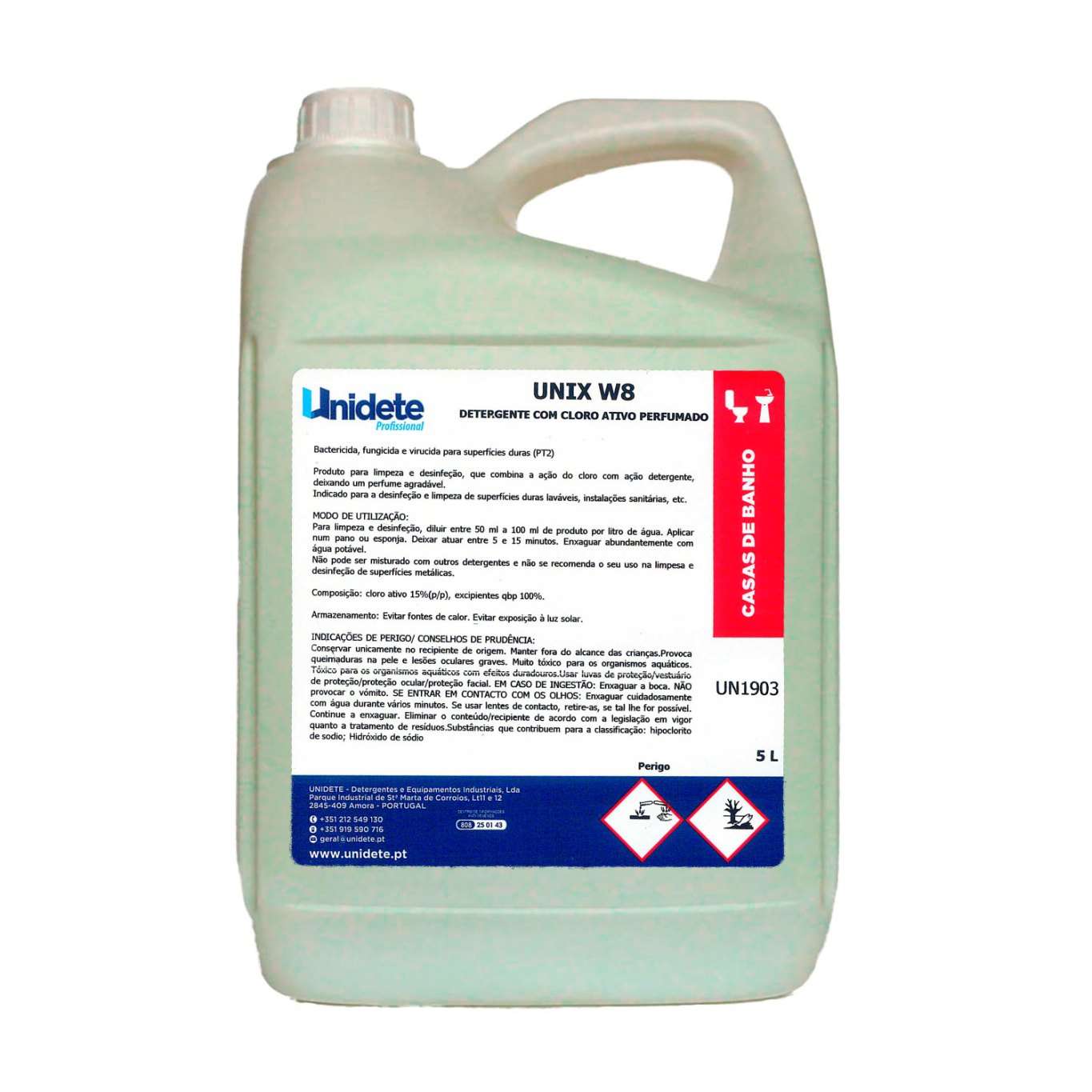 Detergente Universal X-Clor Gel com Líxivia WC 1L [Ref.: 103399]